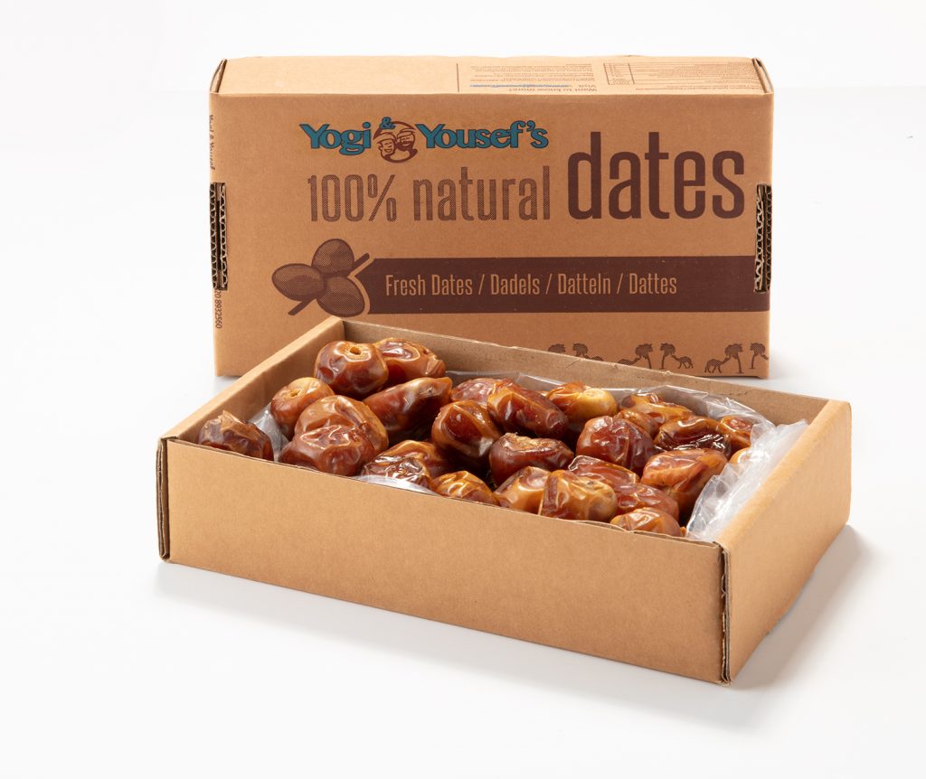 Fresh dates extra soft - box 750 gram - Yogi & Yousef
